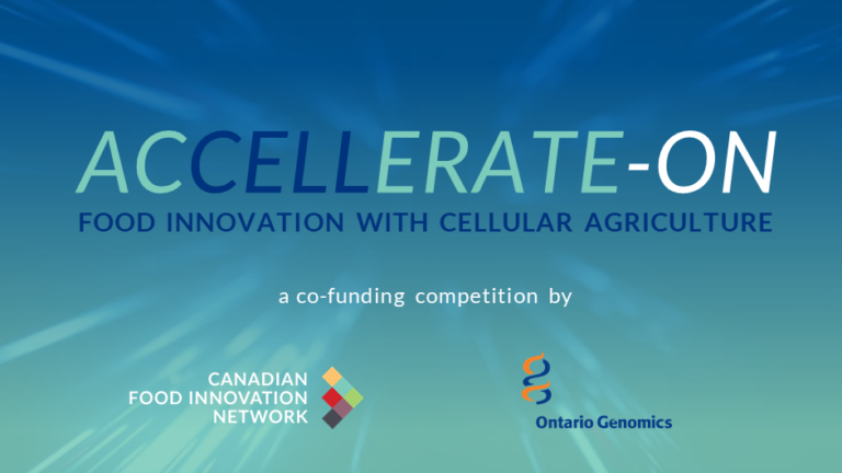 AcCELLerate-ON, Canada’s first regional cellular agriculture ...
